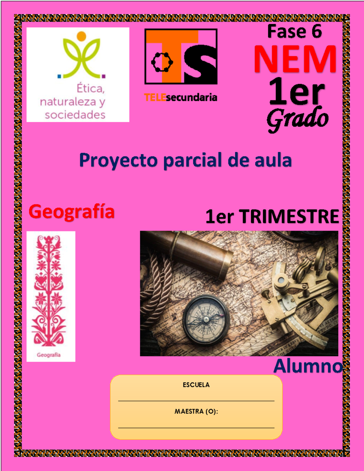 Geografía 1T - Proyecto Parcial Final: Espacio Geográfico 1er Grado ...