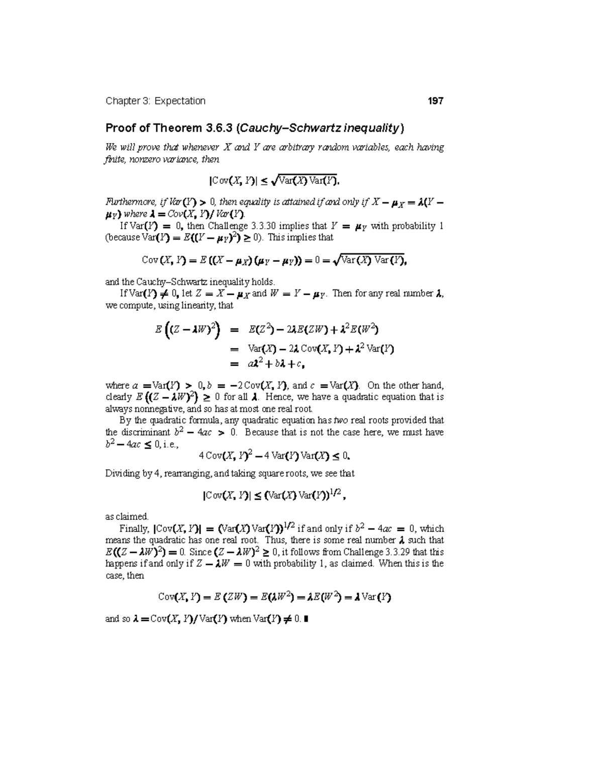 Chapter 3: Expectation and Covariance Proofs (Calc Notes) - Studocu