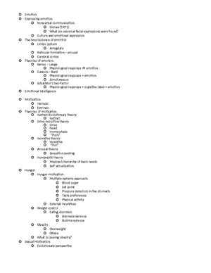 PSYC 2301 Final Study Guide From Ex 1 & 2 Revised Fall2024 - Chapter 1 ...