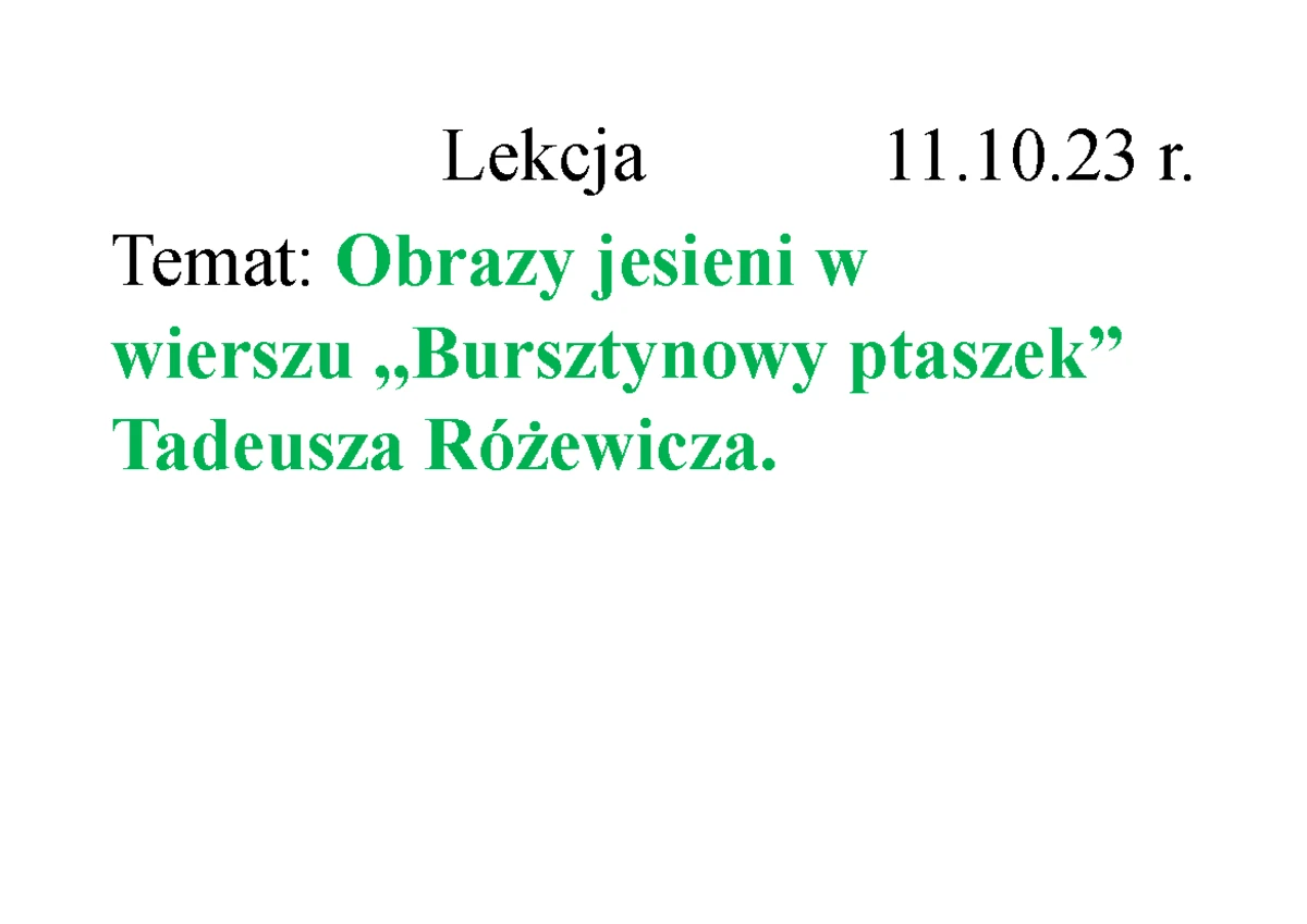 Wywiad - lekcja klasa 8 - Język polski - Lekcja 13.09 r. Temat: W jakich sytuacjach przydaje się ...