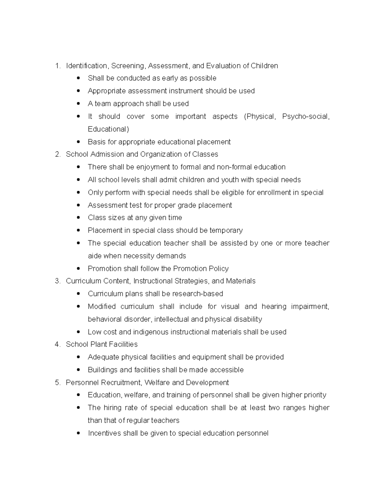 Profed 4 Principles of Special Education: Key Concepts & Guidelines ...