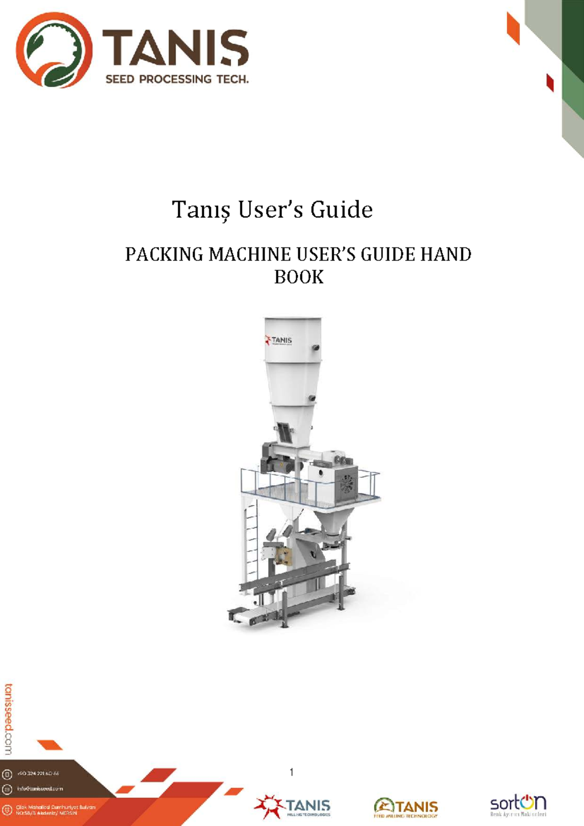 Packing Machine User Manual - TMKP-1 Guide - Studocu