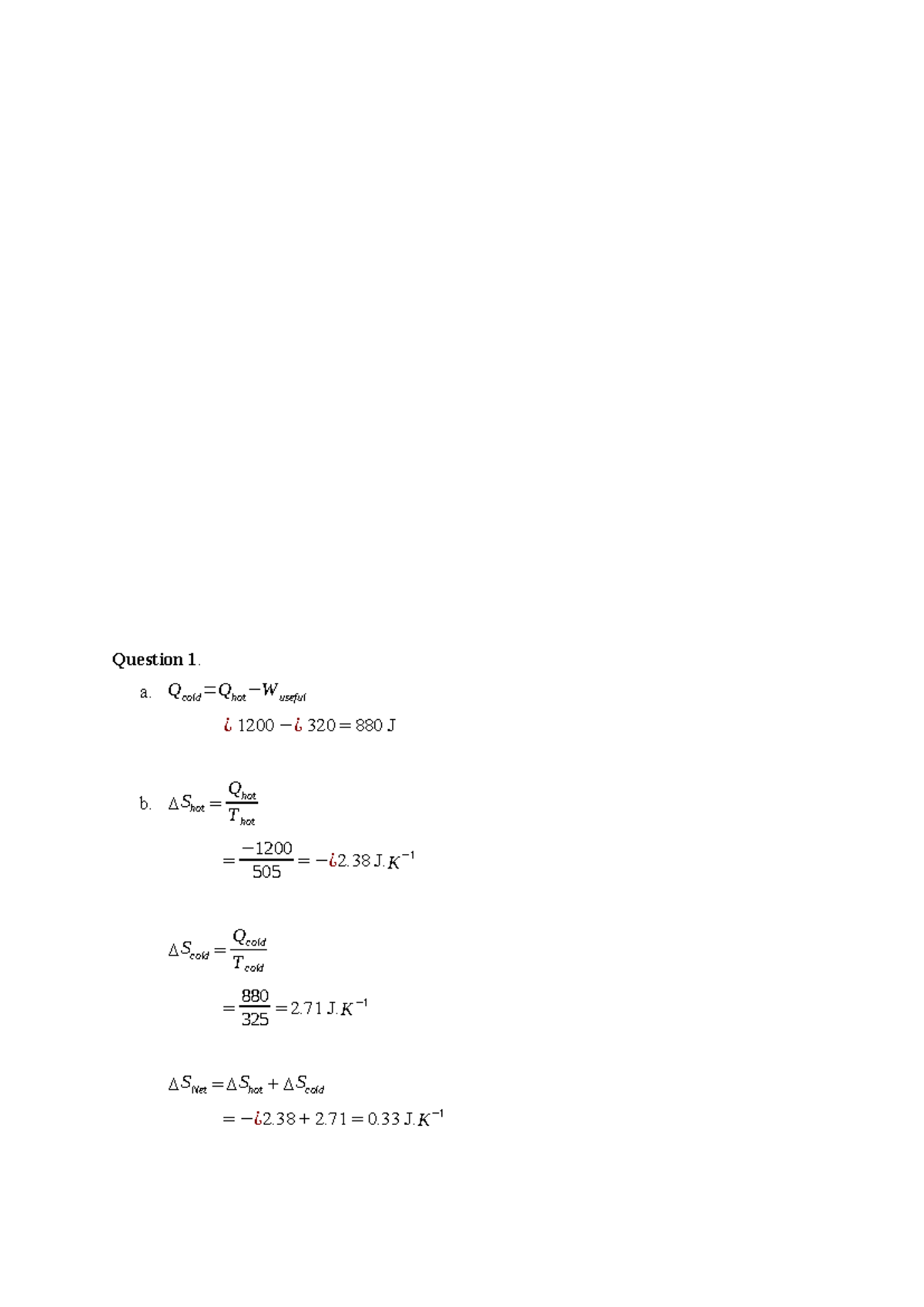 Tutorial 2 Solutions - Thermodynamics Concepts and Calculations - Studocu