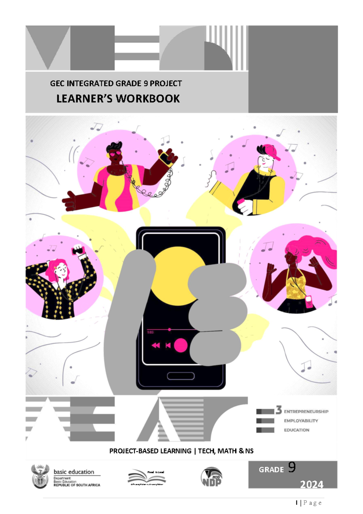 GEC Grade 9 Project Workbook: Learning Tech & Math Scenarios 2024 - Studocu