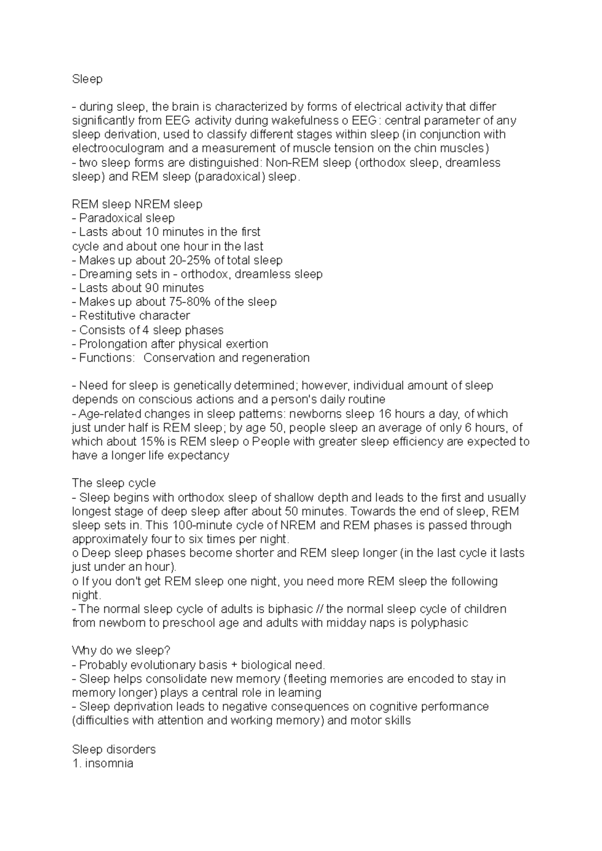 Sleep - Introduction To Psychology - Sleep during sleep, the brain is ...