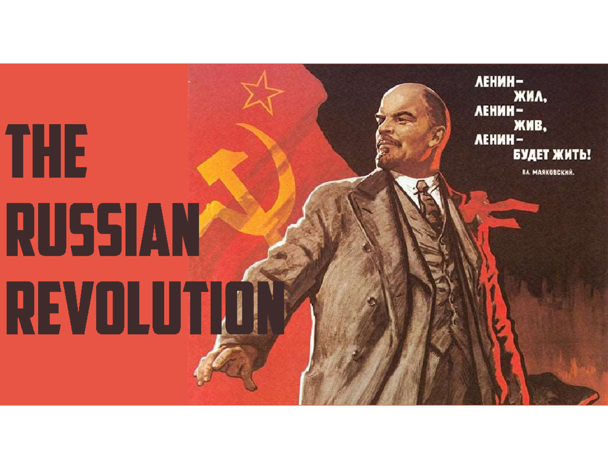 Bolshevik Revolution Overview: Key Events & Figures (HIST101) - Studocu