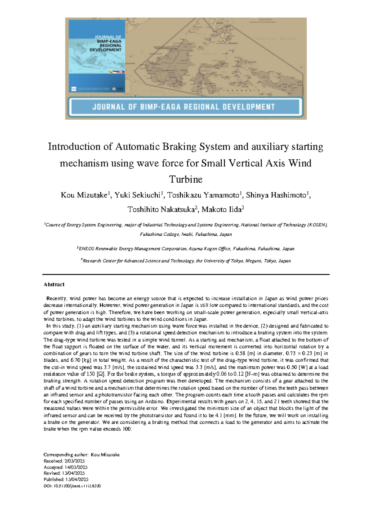 JRD 2025 V11 N2 P1 - Automatic Braking System for Vertical Wind ...