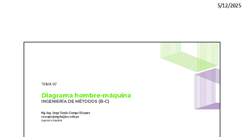 TEMA 07: Diagrama de Actividades Múltiples en Ingeniería de Métodos ...