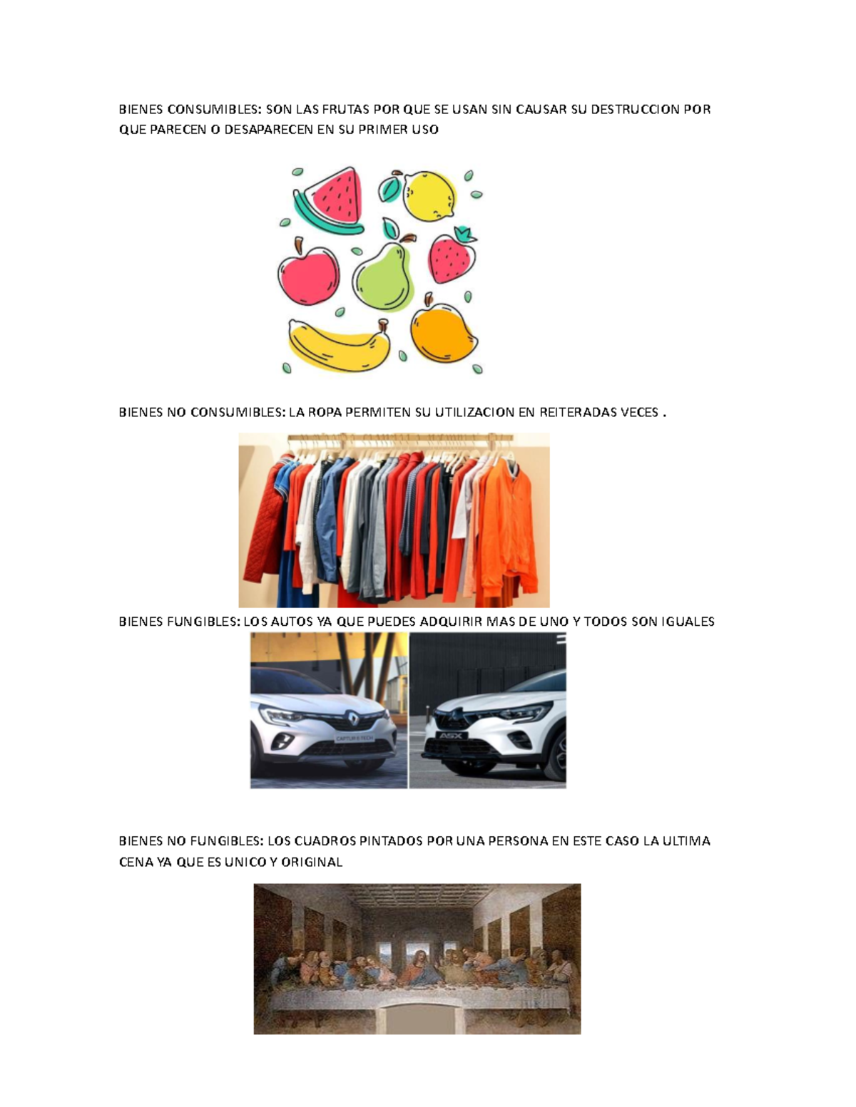 Bienes Consumibles y No Consumibles: Definiciones y Ejemplos - Studocu