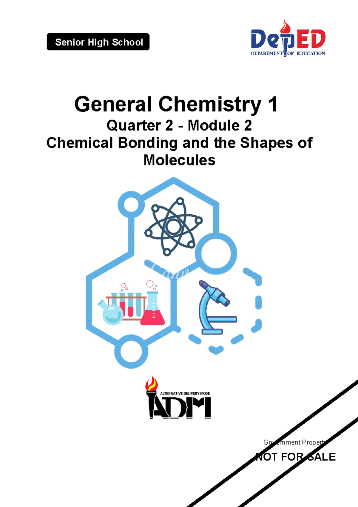 General Chemistry 1 Q2 - Module 2: Chemical Bonding & Molecular Shapes ...