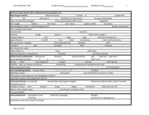 Focused Assessments - for additional notes for health assessment ...