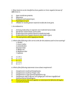 Final Exam Study Guide for Biology 101 (BIO101) - LECTURE GENERAL ...