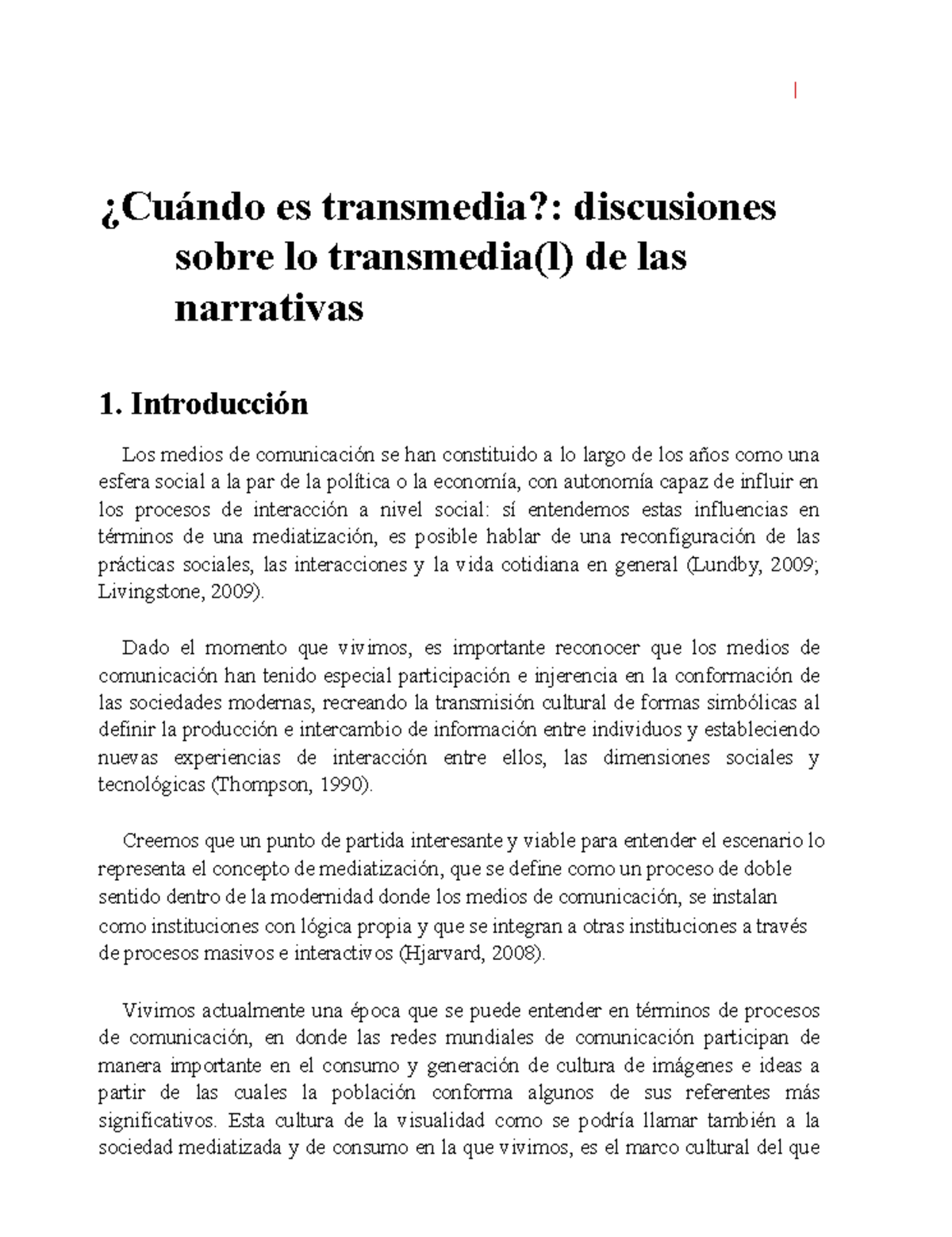 Qué es transmedia Scolari resumen - | ¿Cuándo es transmedia ...
