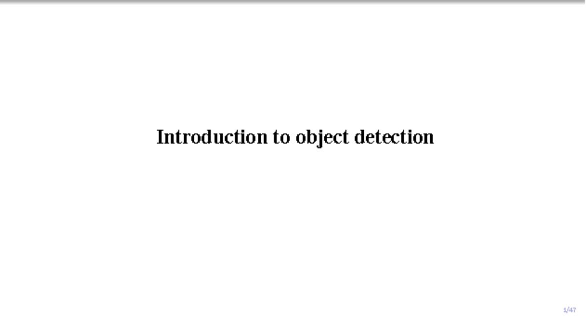 Object Detection Using CNN and RCNN - Lecture Notes - Studocu
