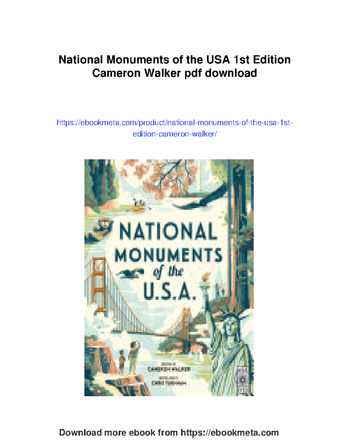 Exploring National Monuments of the USA: A Comprehensive Guide - Studocu