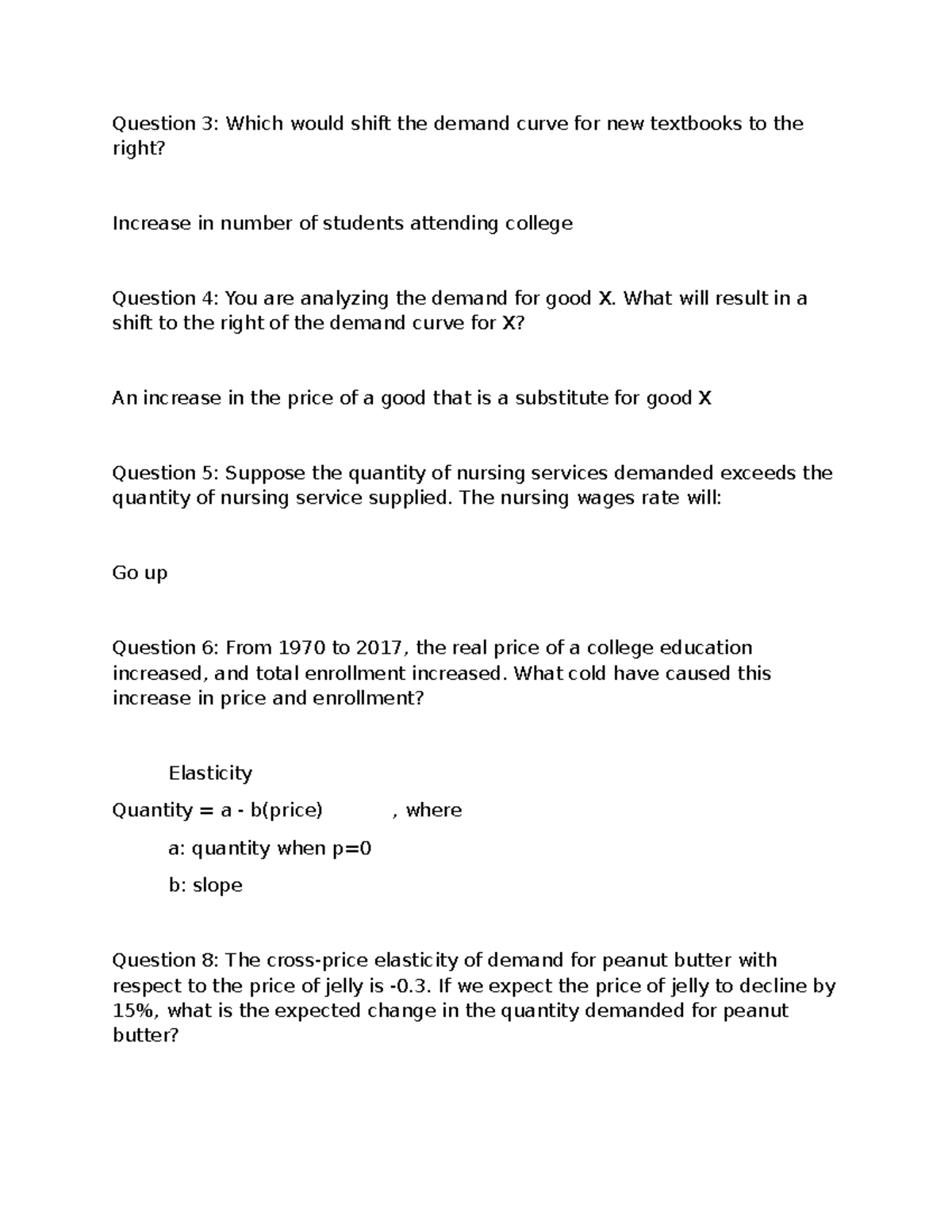 Chapter 2: Demand and Supply Analysis in Economics (ECO 101) - Studocu