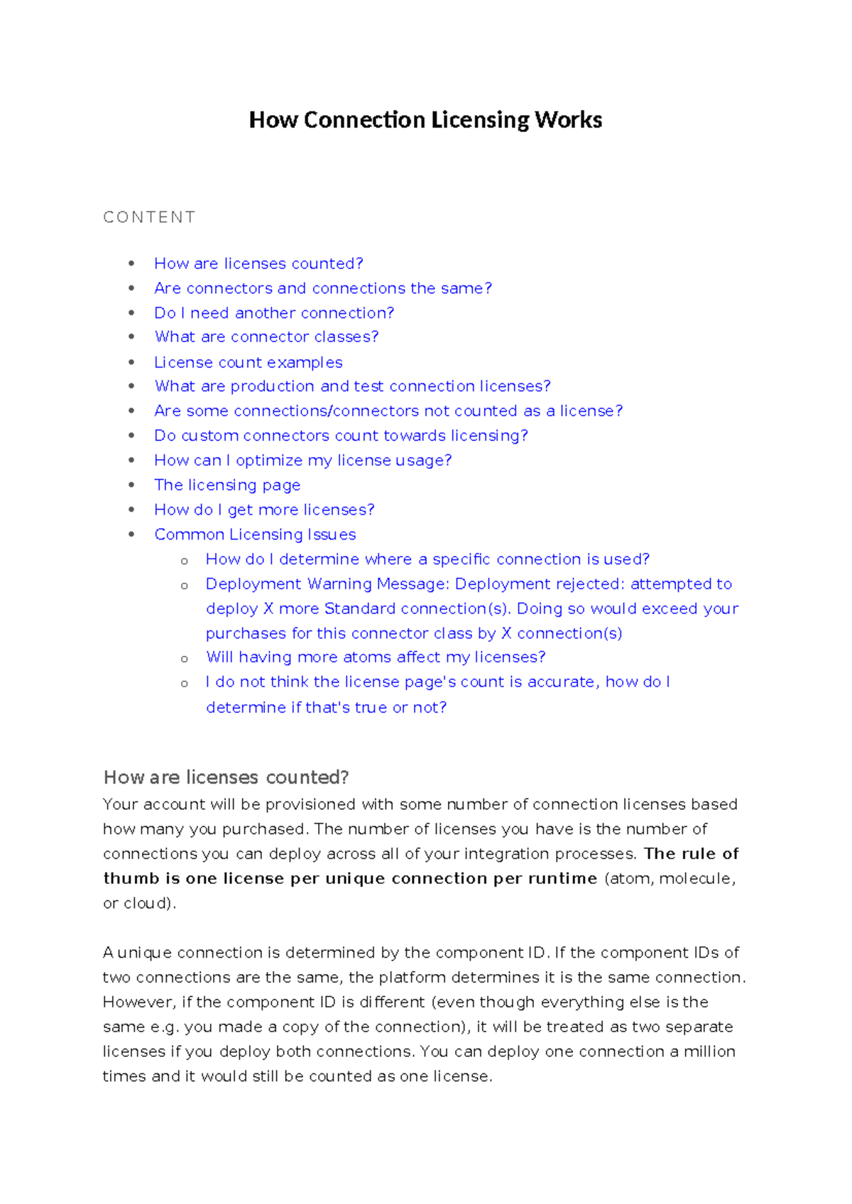 Understanding Connection Licensing: Key Concepts and Best Practices ...