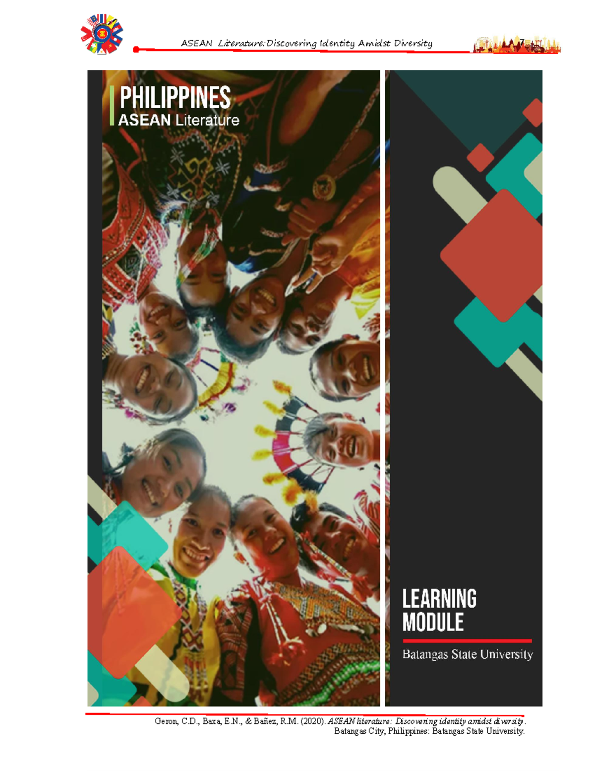 ASEAN Literature Module: Exploring Identity Through Diverse Narratives ...