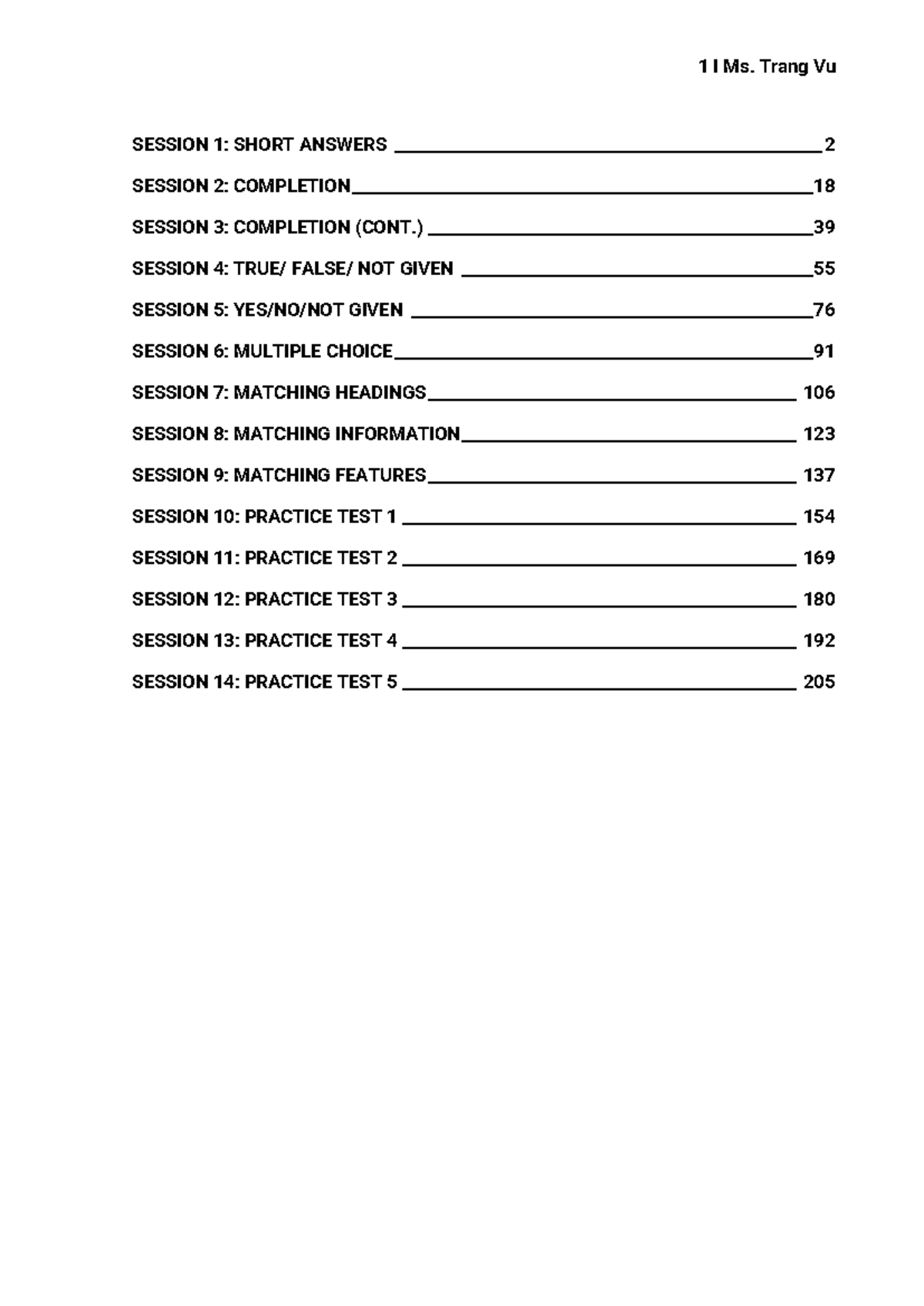 Master Reading Practice & Test Sessions Overview - Studocu