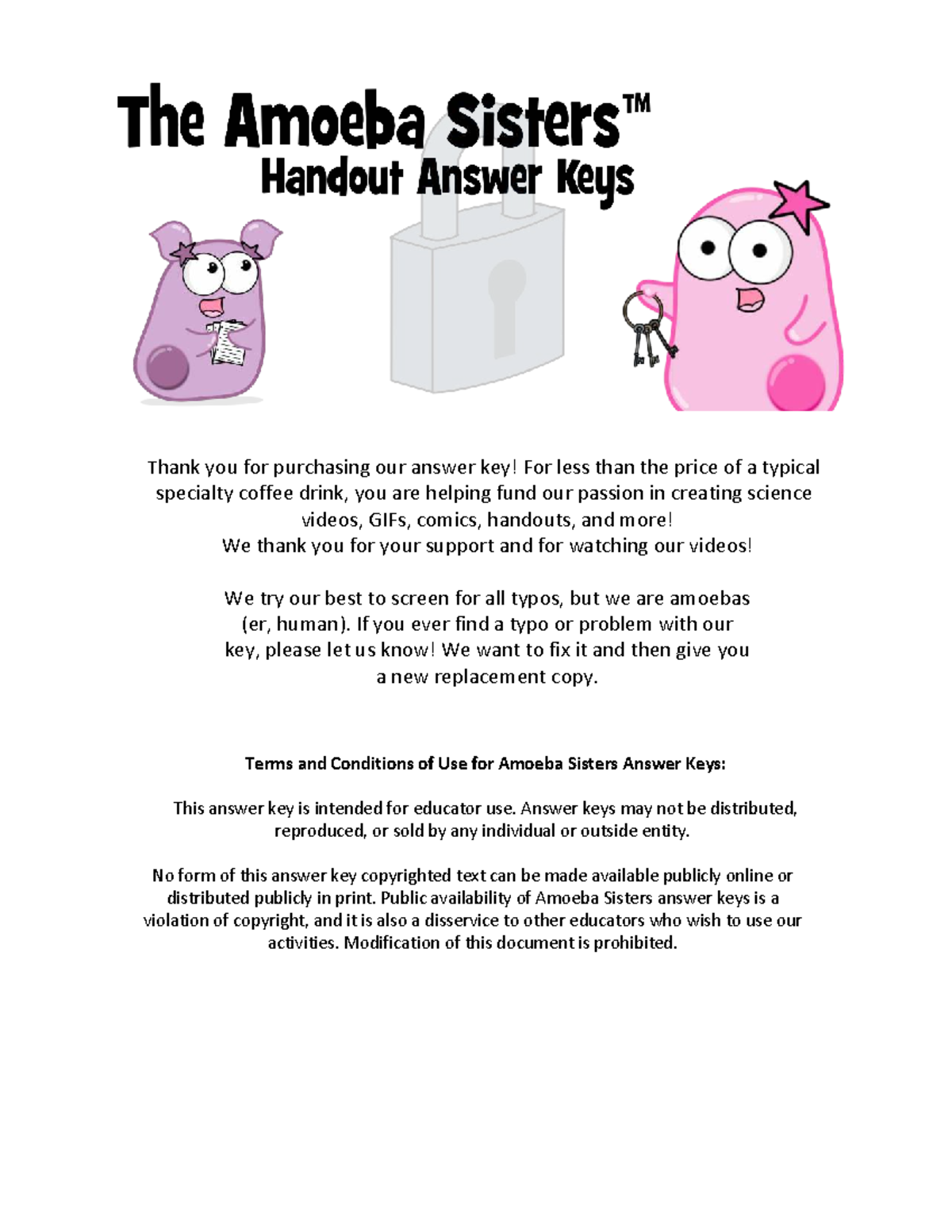 Amoeba Sisters: Pedigrees Answer Key for Genetics & Traits Study - Studocu