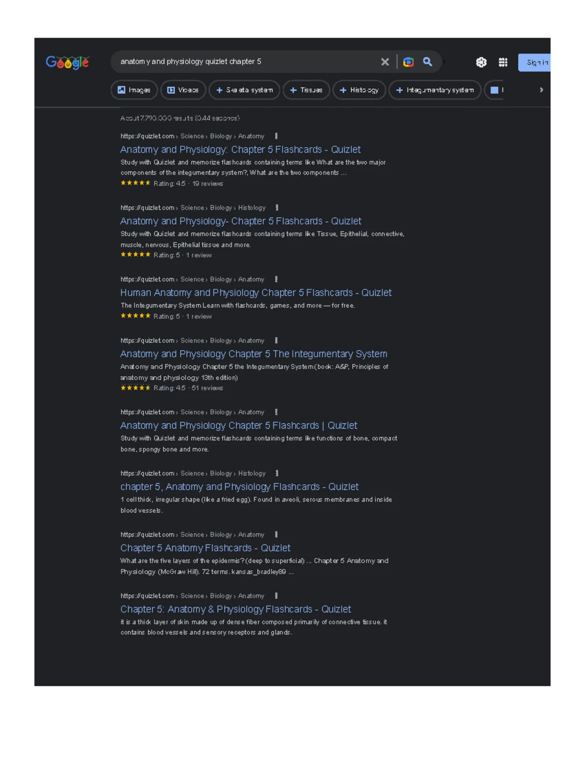 Ch. 1-5 Anatomy and Physiology Flashcards Quizlet - Ch. 1-5 Anatomy and ...
