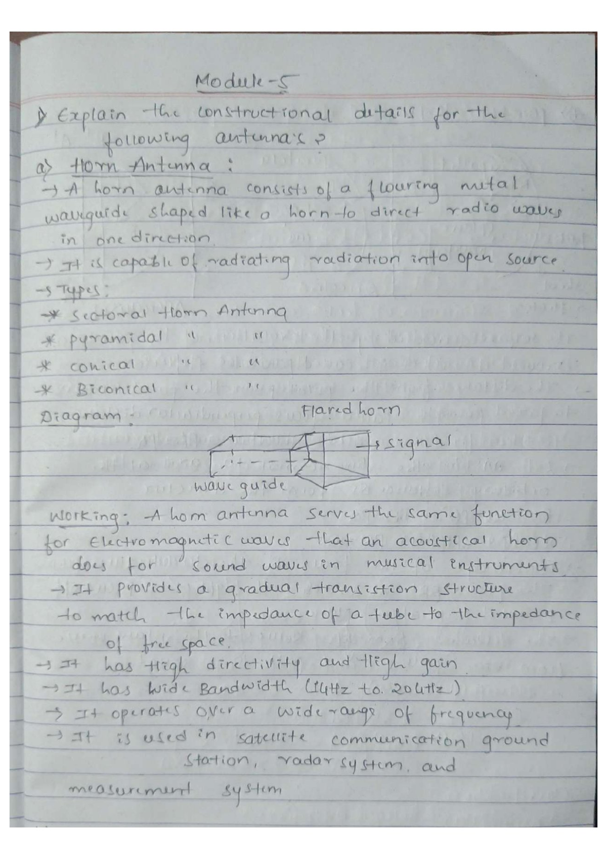 5th module MTA notes - Module Explain the constructional details for ...
