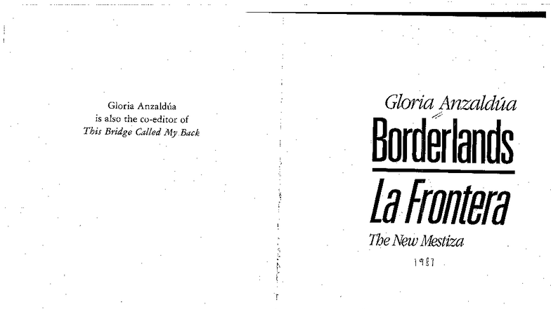 The Homeland, Aztlán / El otro México: Identity and Borders Analysis ...
