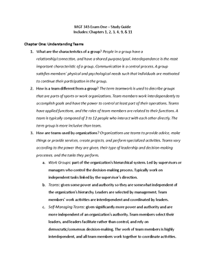 MKT 350 Exam Three Study Guide - MKT 350 Exam Three Study Guide Covers: Chapters 12- Chapter ...