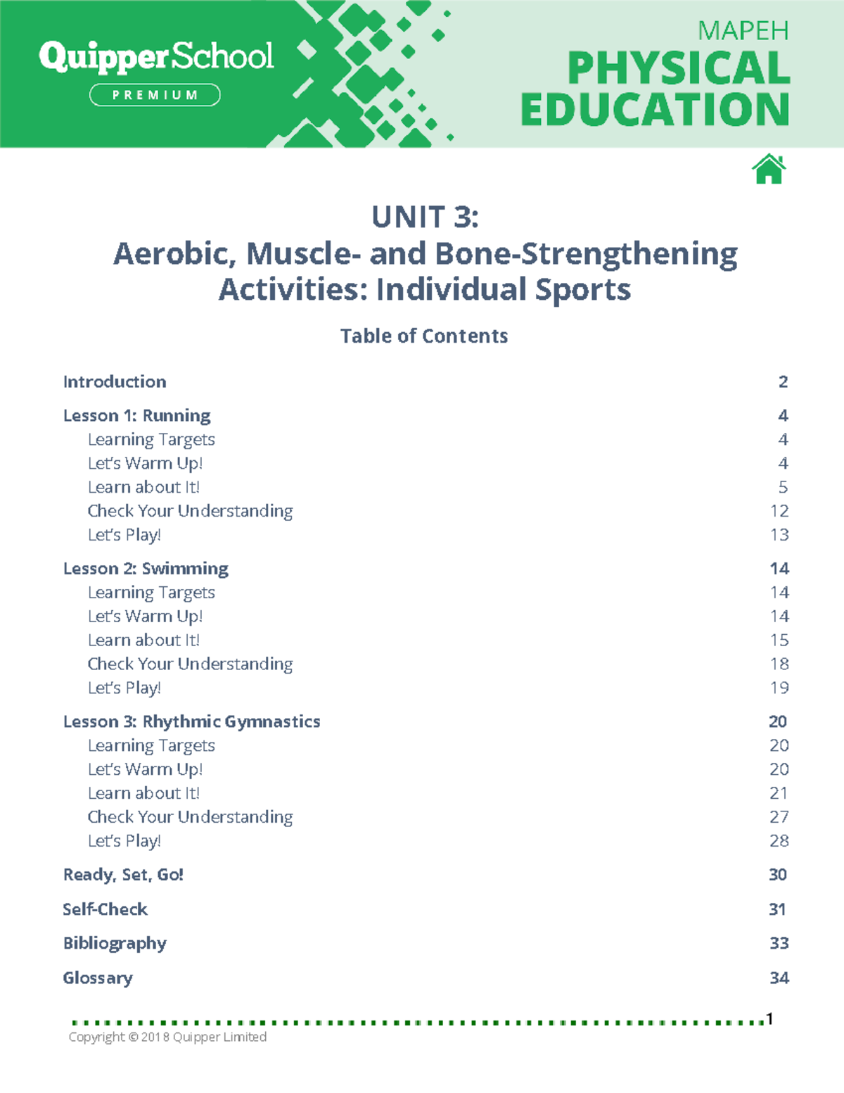 Final PE 7.3 Aerobic, Muscle- and Bone-Strengthening Activities ...