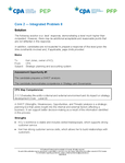 Core 1 - CAP Ontario - CPA PEP Core 1 - Studocu