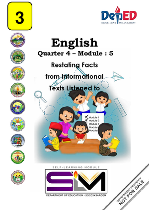 Science 3 Q4 M6: Safety & Precautionary Measures for Weather - Studocu