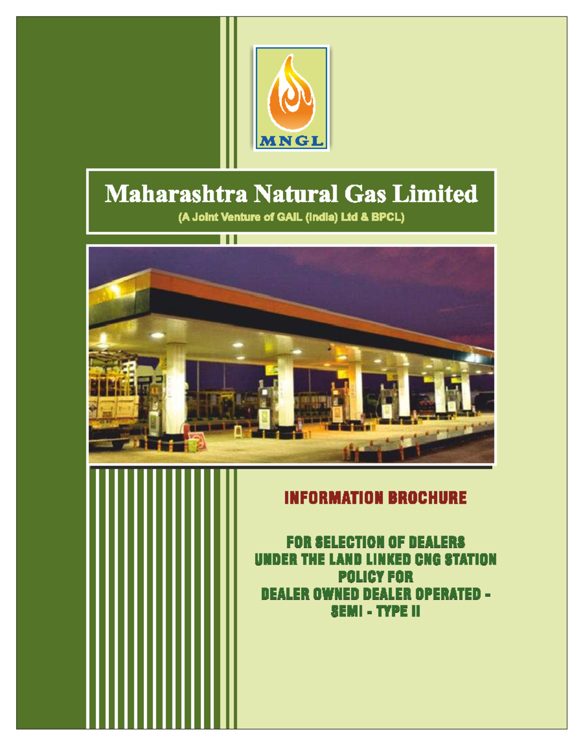 MNGL CNG Station Dealer Selection Policy Information Brochure - Studocu