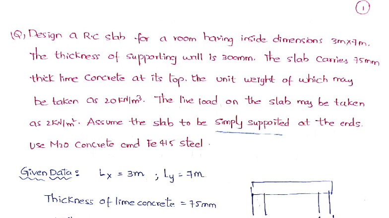 Unit 3 Slabs - R.C Design Notes for 1st Year Civil Engineering - Studocu