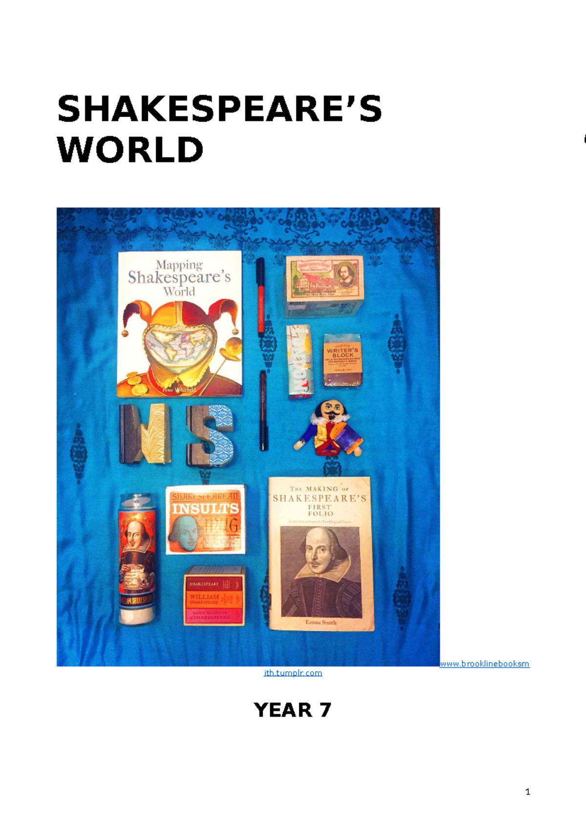 Shakespeare Booklet Final: Insights into Elizabethan Literature and ...