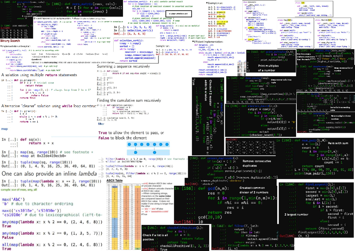 Finals Cheat Sheet: In-Place Selection Sort & More - Studocu