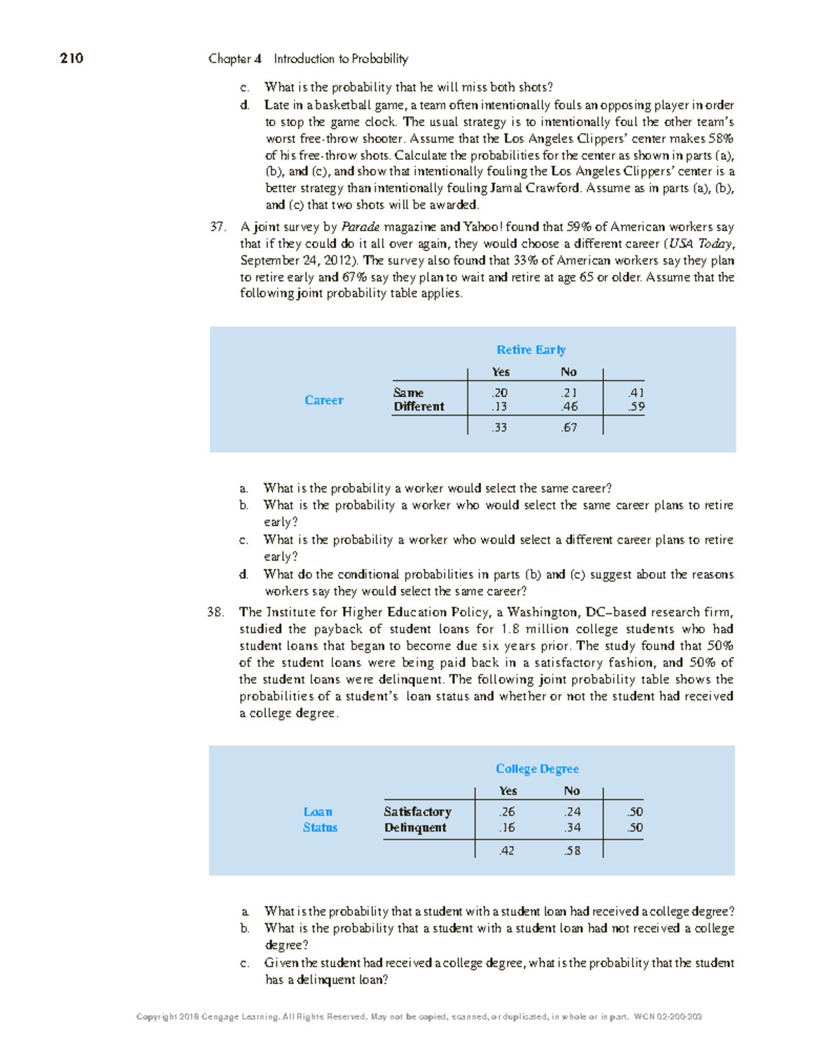 Chapter 4: Probability Concepts and Bayes' Theorem Analysis - Studocu