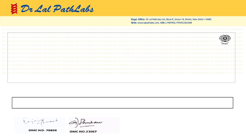 Lab Test Report: Hemoglobin Estimation for Ms. Puspa Banerjee - Studocu