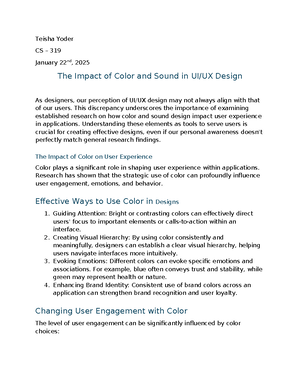 CS330 Module Two - Yoder-2 - Teisha Yoder CS- Jan 17th, 2025 Proposal for 3D Scene Creation ...
