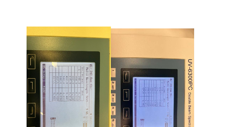 Double Beam Spectrophotometer Multi Wavelength Test Results - Studocu
