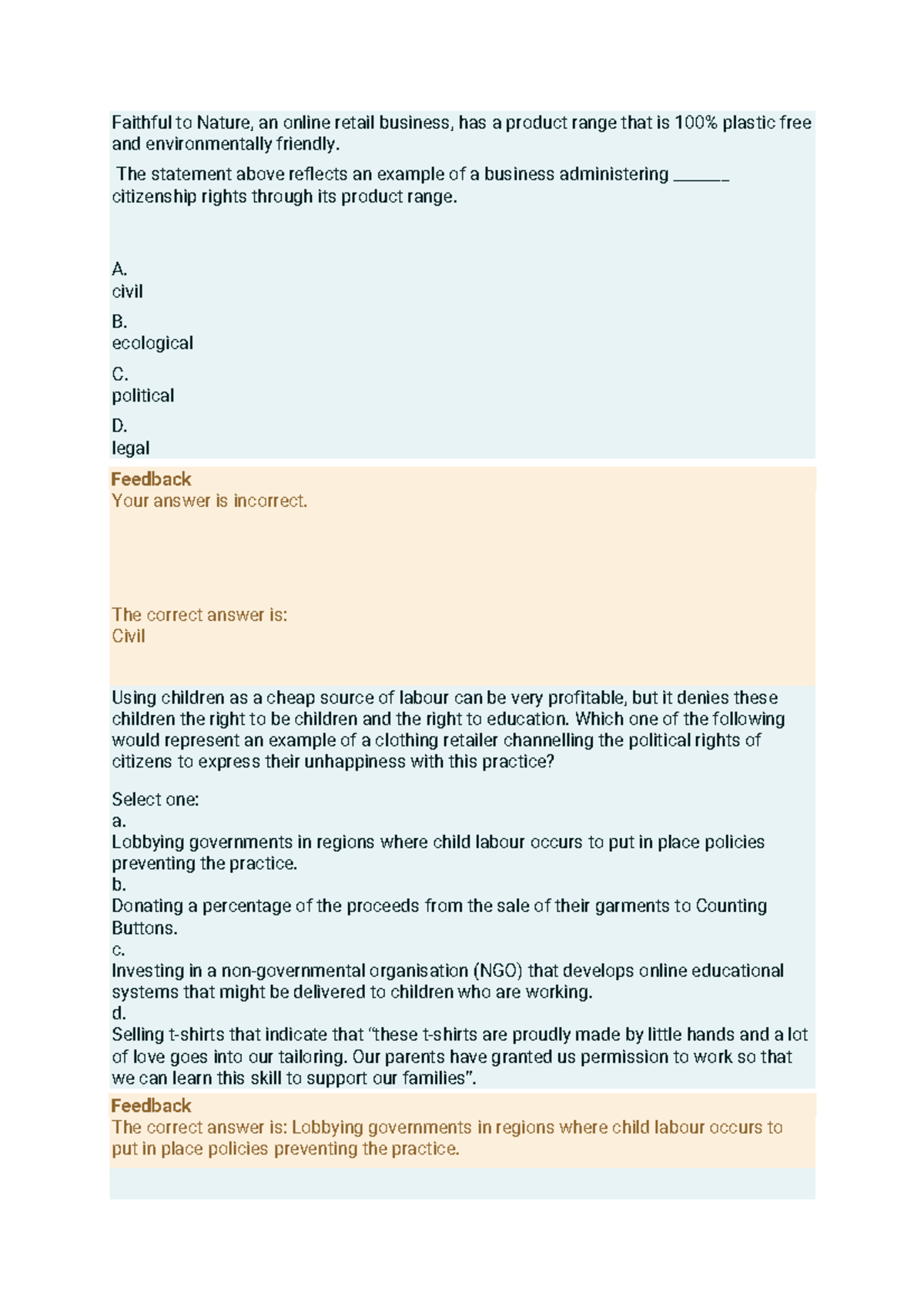 MNN3701 TEST 2024 - Corporate Citizenship and Sustainability Notes ...