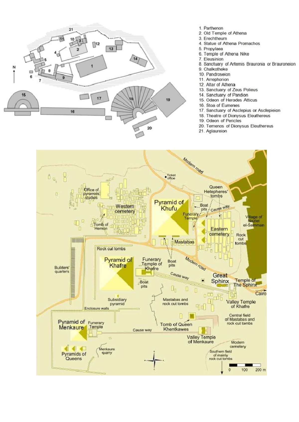 HOA - Ancient Greek Temples and Pyramids Overview - Studocu