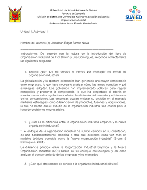 [Solved] Joe Bain present el paradigma estructuraconductaresultados ...