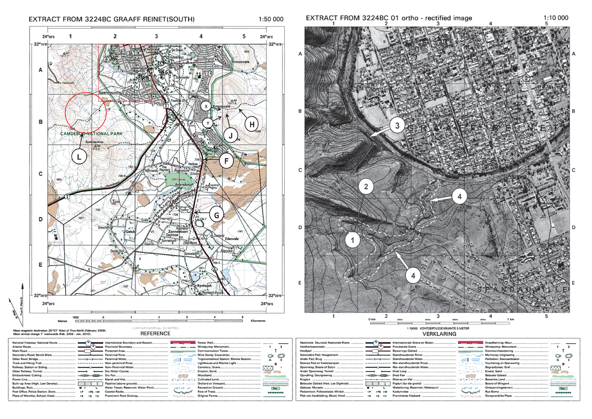 2023 EC 3224BC Graaff Reinet Map Extract P1 - Detailed Overview - Studocu