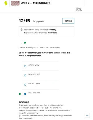 IT-Unit 2 Milestone - 1 CONCEPT → Operating Systems 11/15 that's 73% ...