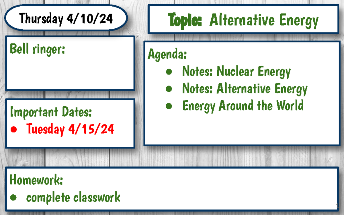 Alternative Energy Sources: Overview and Key Insights - Homework ...