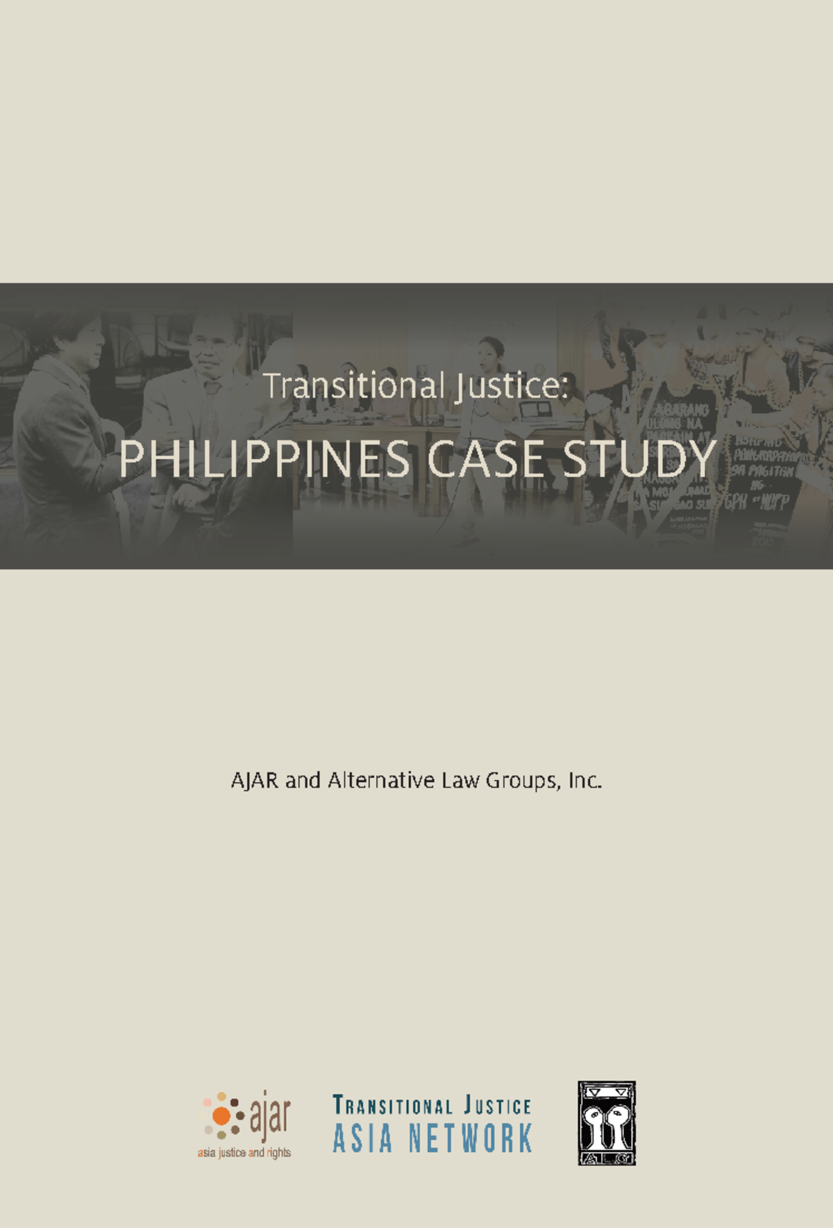 Transitional Justice in the Philippines: A Case Study (AJAR & ALG) - Studocu