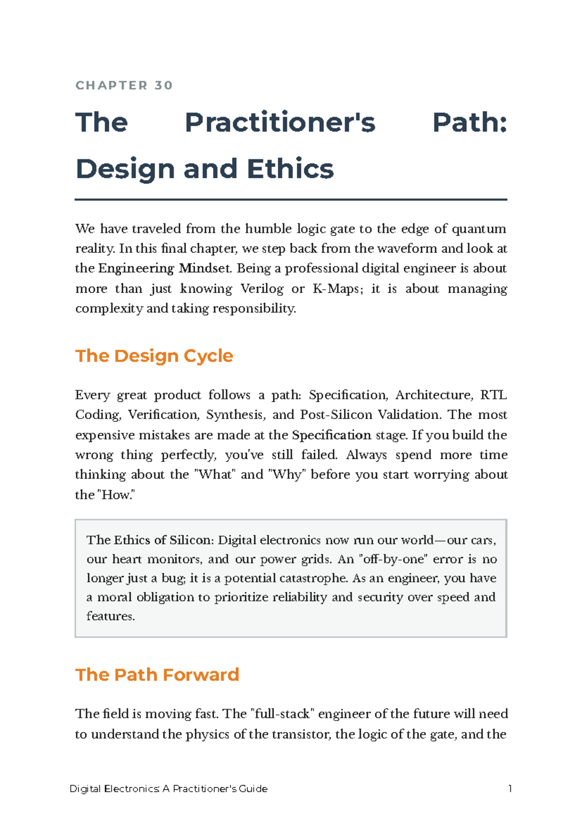 CHAPTER 30: The Path of Design and Ethics in Engineering - Studocu