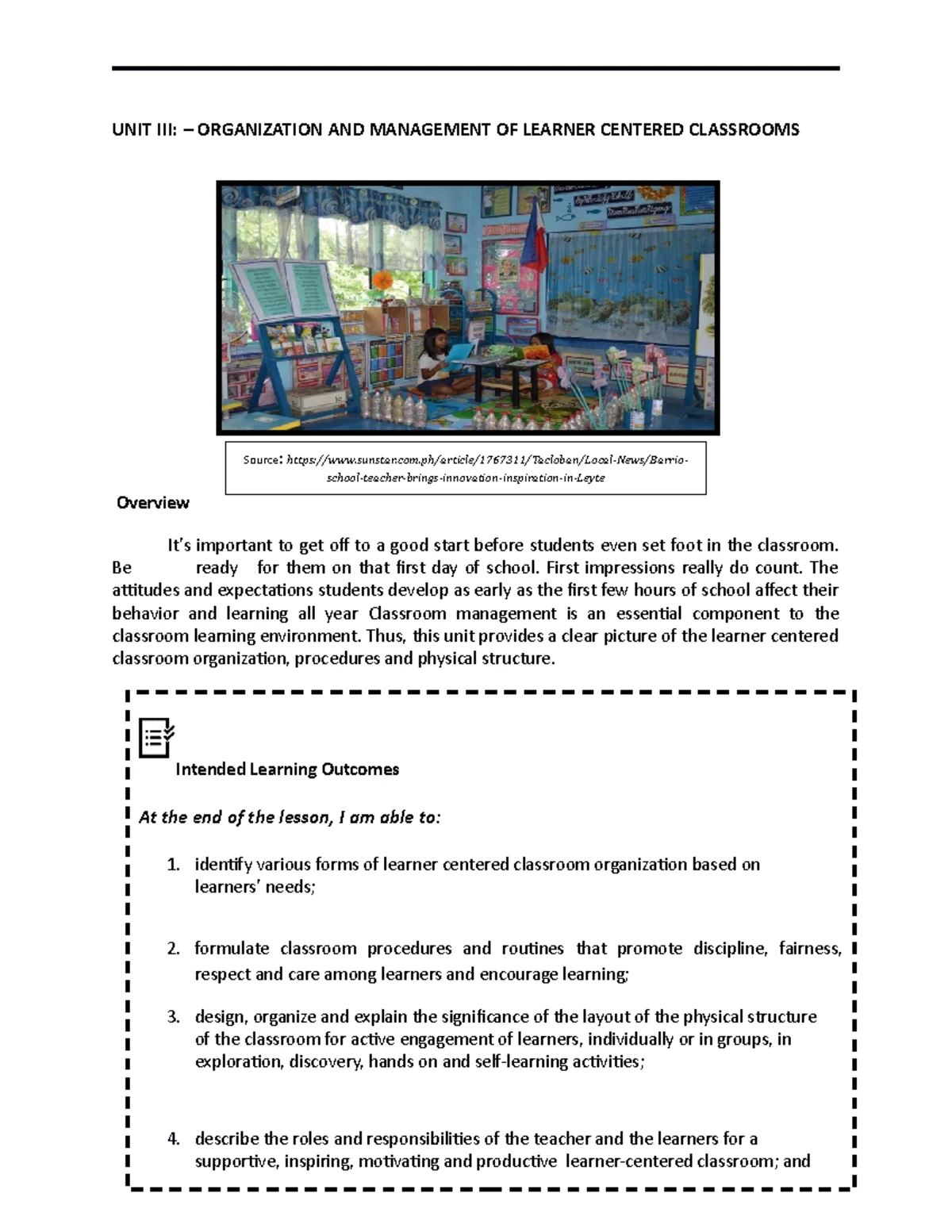 English V Lesson Plan: Differentiating Facts from Opinions - Studocu