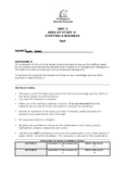 Business Management- Unit 2 - Grade: 11 - Victorian Certificate of ...