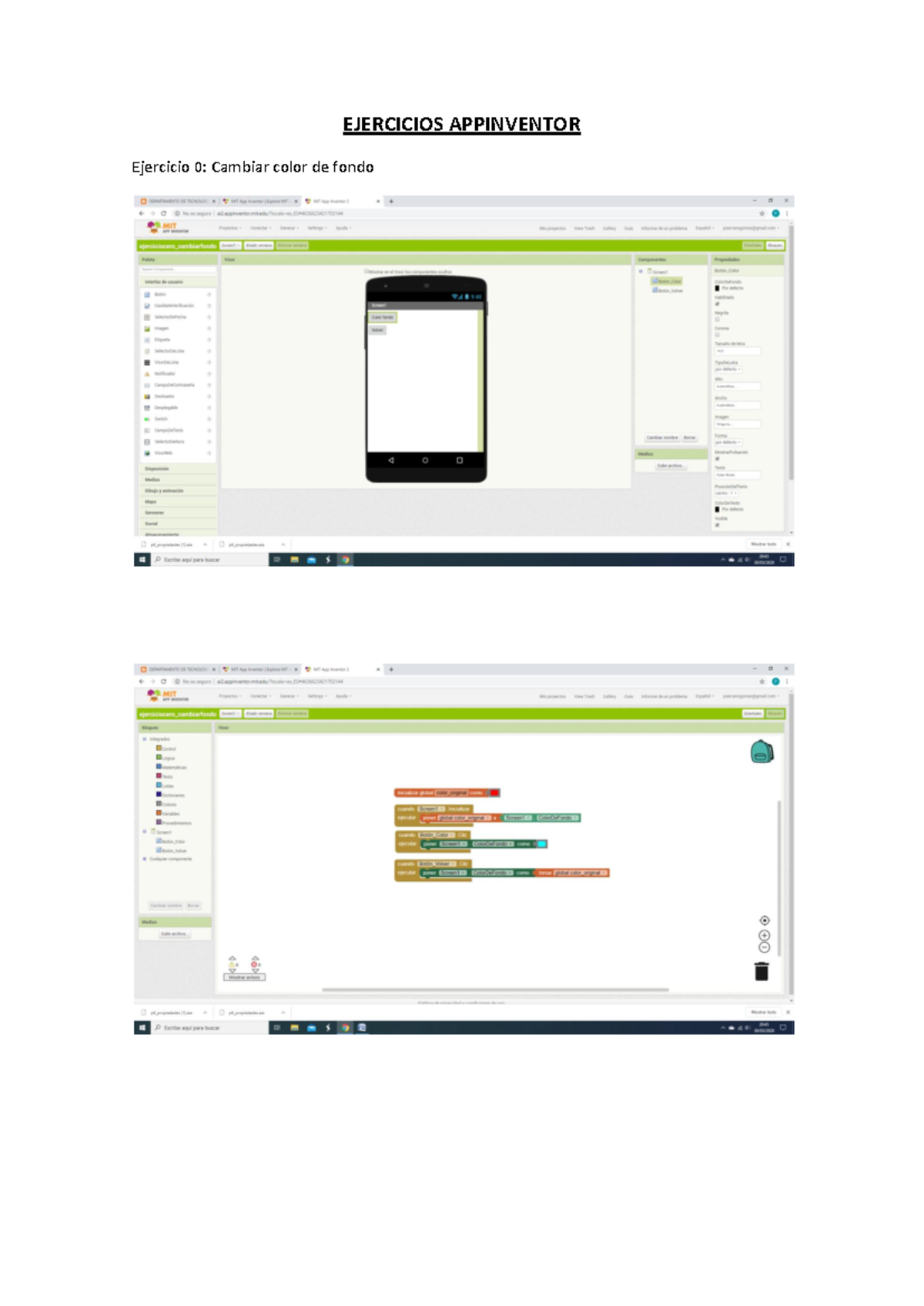 Ejercicios App Inventor - Fundamentos de Programacion - EJERCICIOS ...
